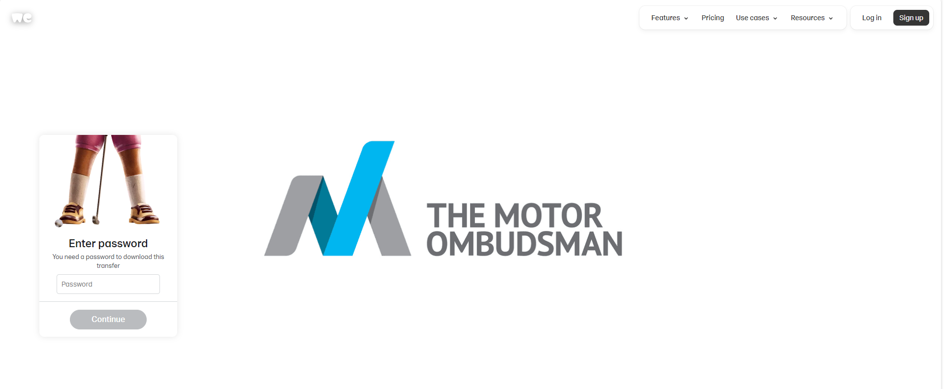 How to Download Files Using WeTransfer - The Motor Ombudsman